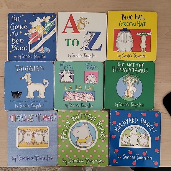 Sandra Boynton | Other | Sandra Boynton Board Books For Kids Lot Of 9 ...